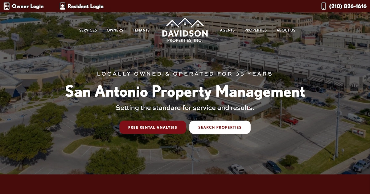 Contact Us | Davidson Properties, Inc.